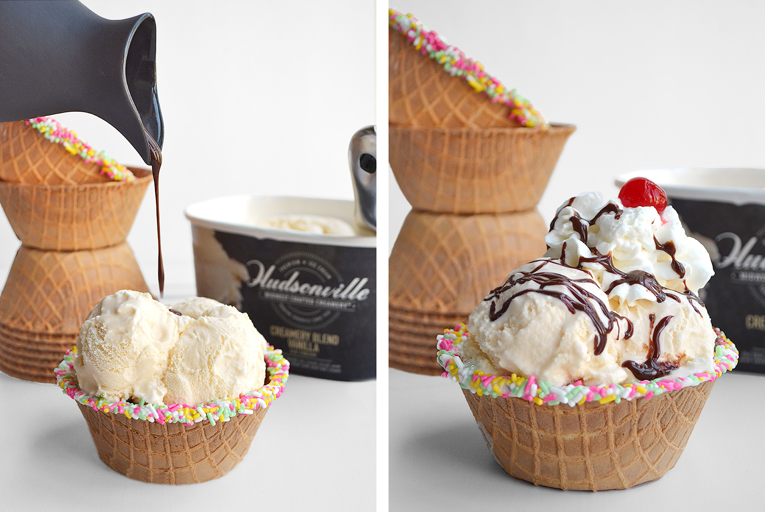 Easy Build-Your-Own Sundaes and Cones with Hudsonville Ice Cream | A ...